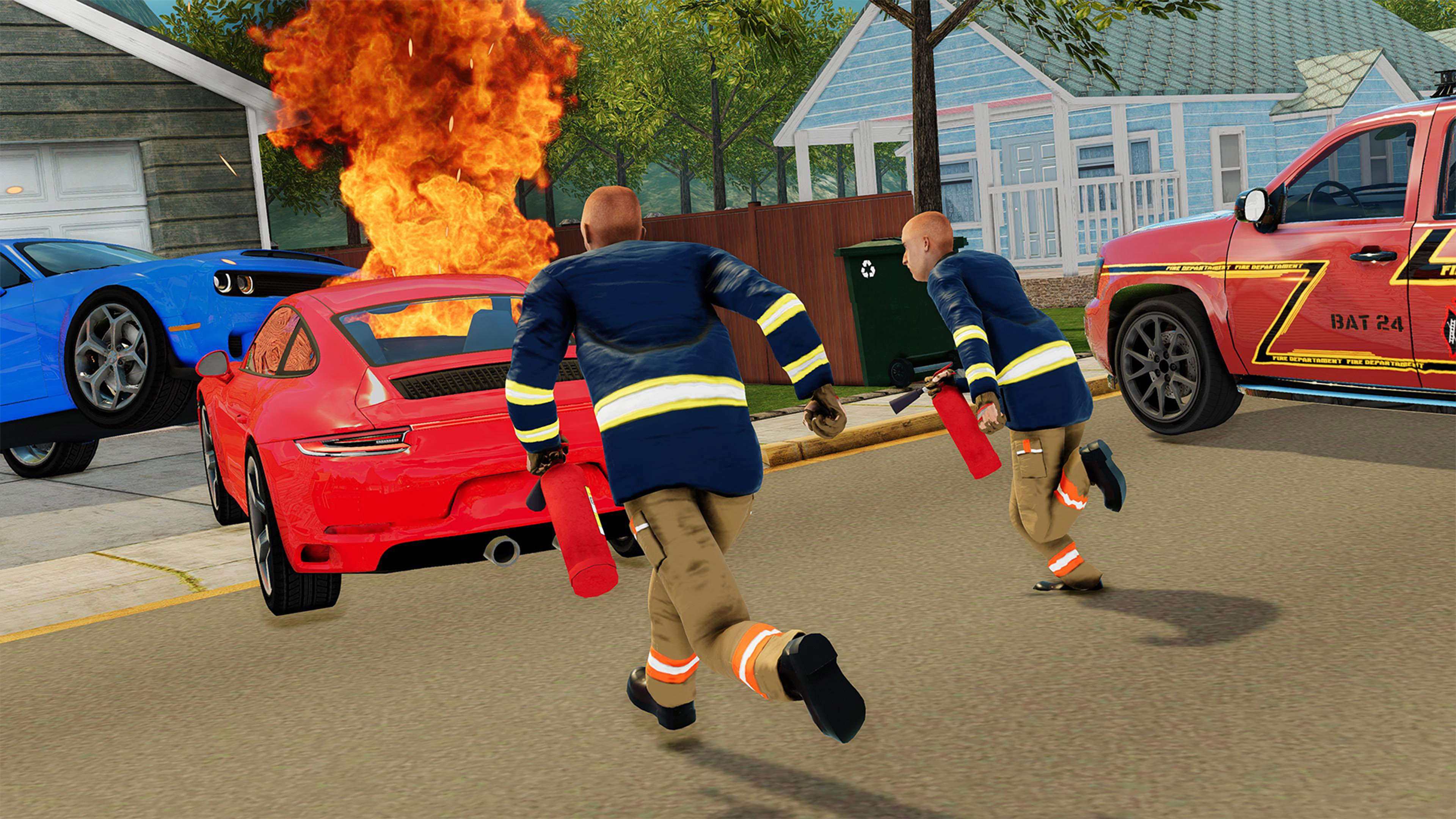Rescue Team 911 Simulator - Ambulance, Police, Firefighter PS4 — buy ...