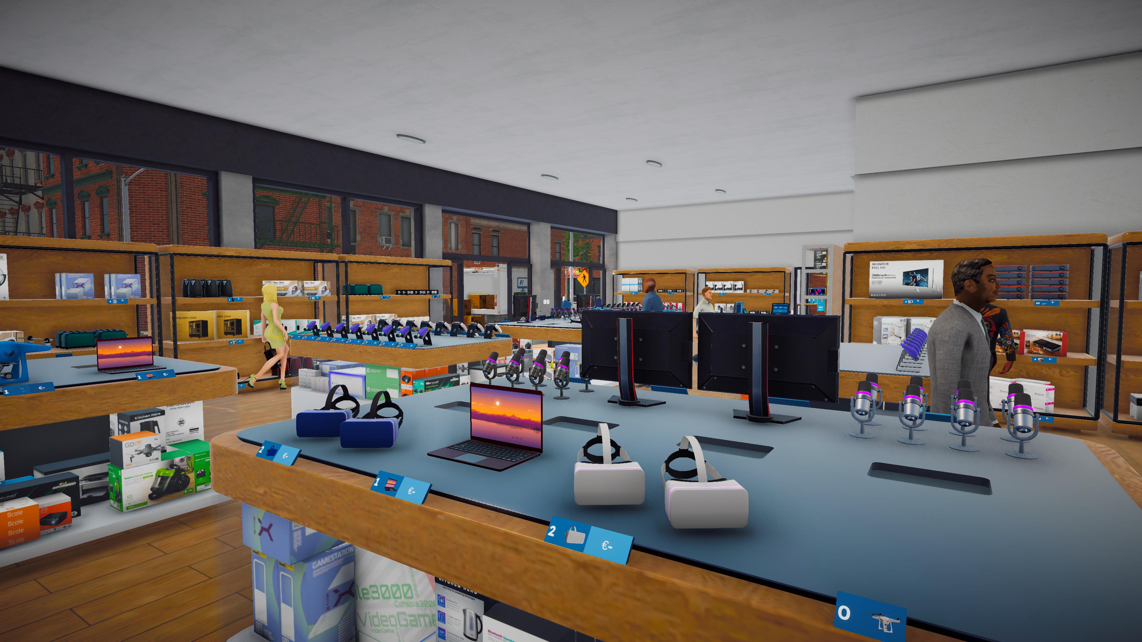 Electronics Supermarket Simulator PS4 — buy online and track price history — PS Deals USA