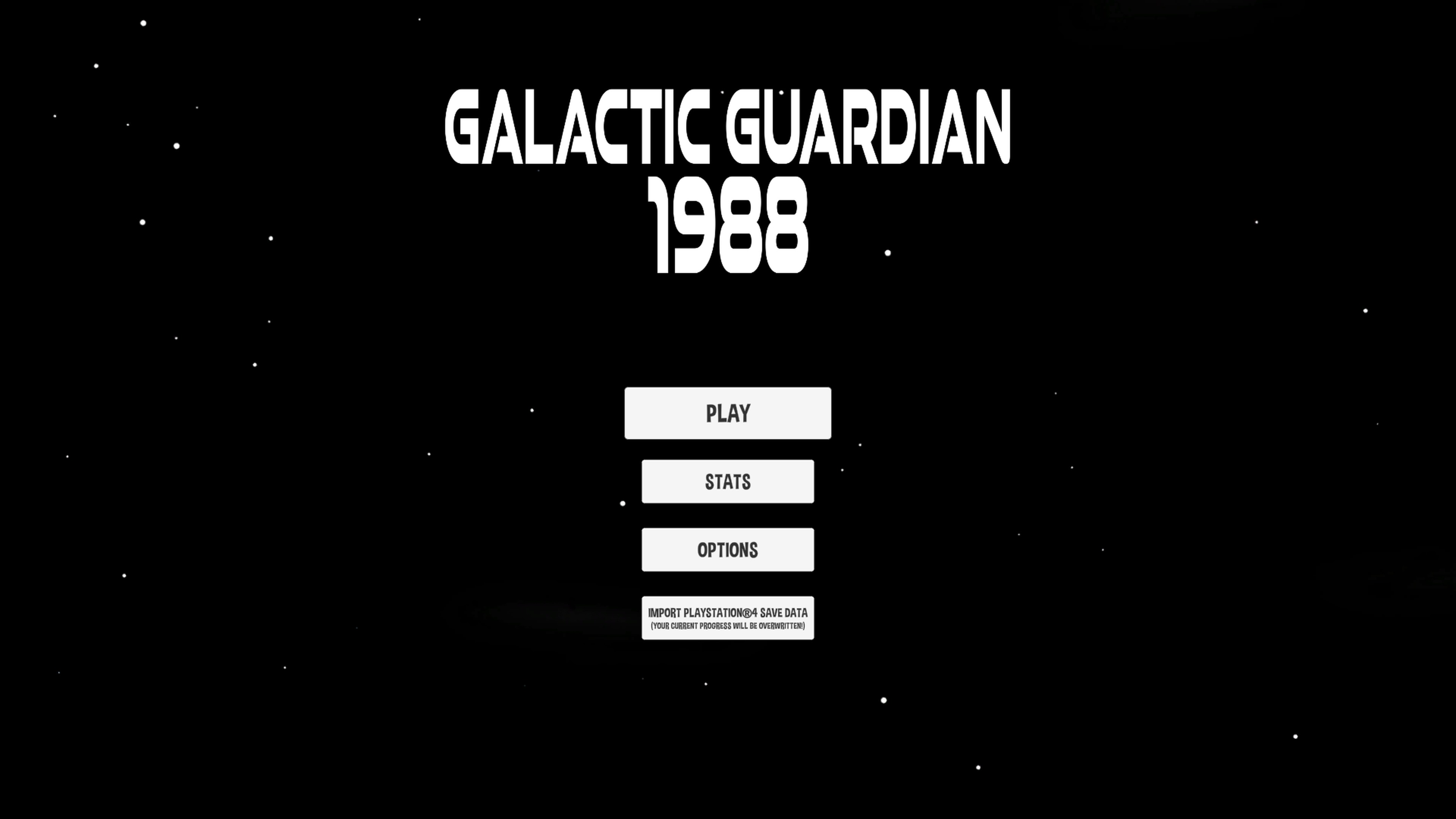 Galactic Guardian 1988 - PS4 & PS5 PS4 — buy online and track price ...