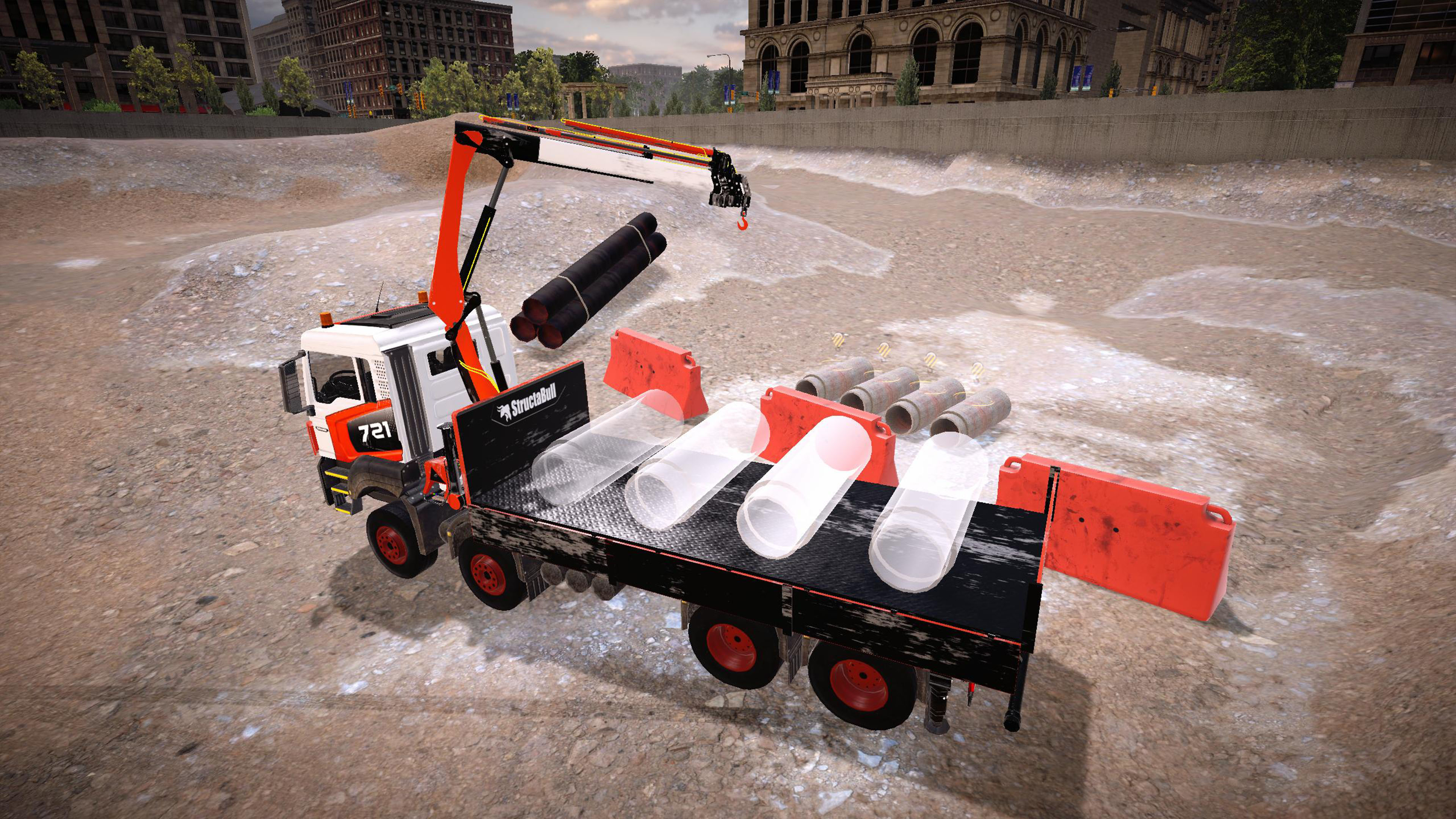 Construction Sim: City and Road Builder PS4 — buy online and track ...