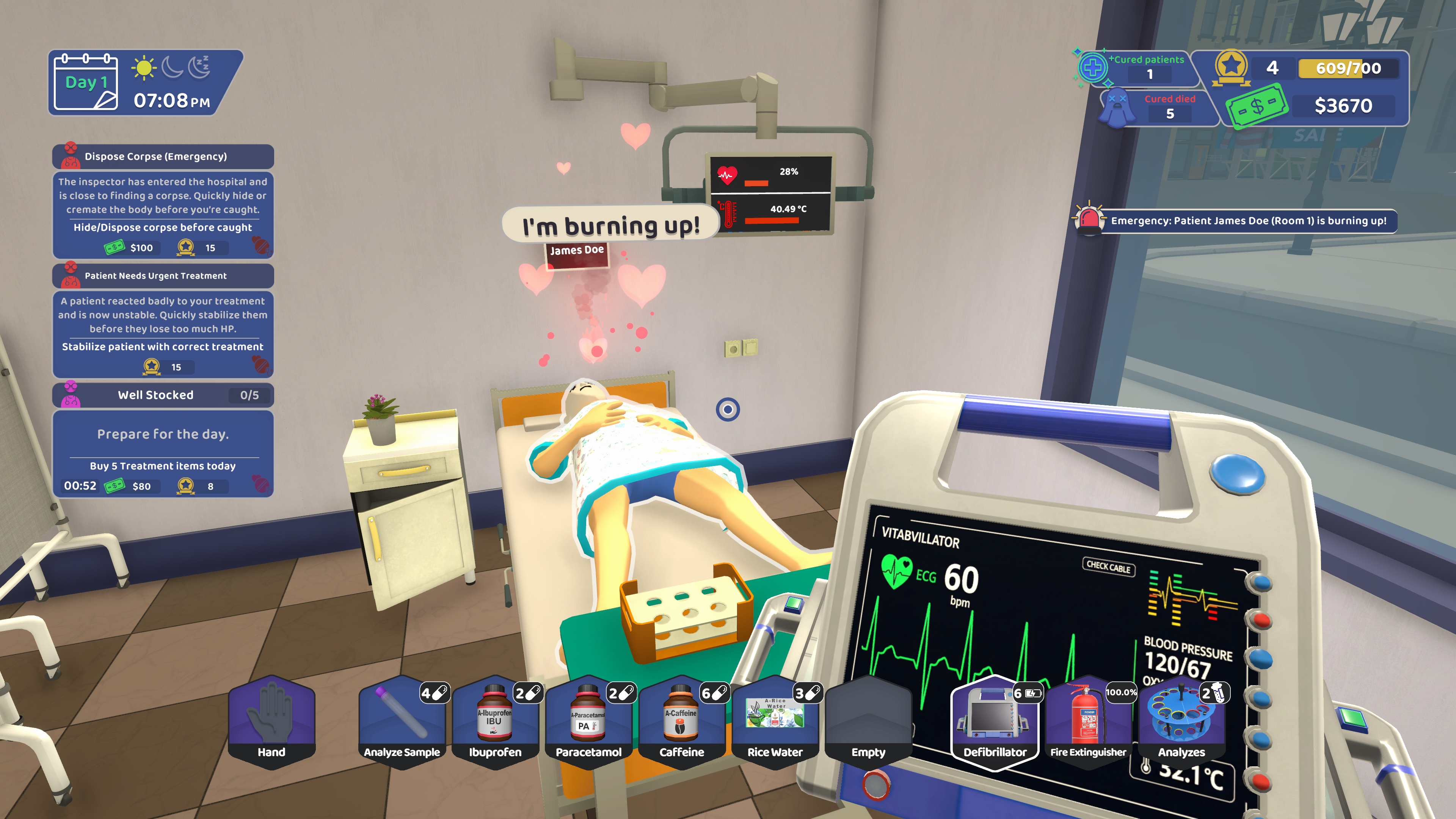 45% discount on Two Hands Hospital Assistant Simulator PS5 / PS4 — buy ...