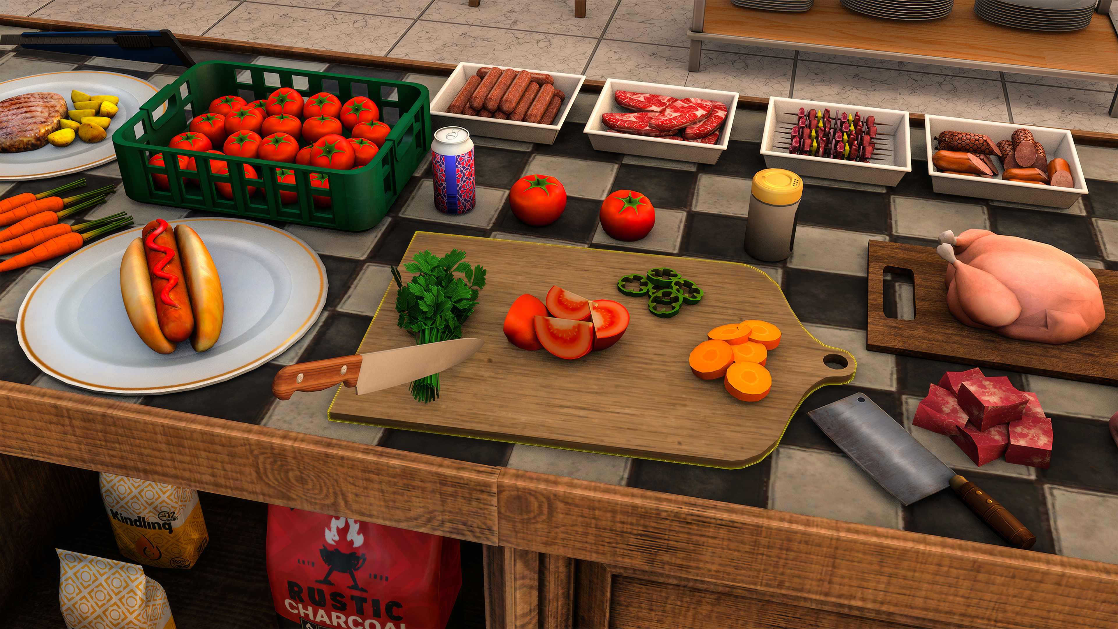 Fast Food Master 2025 PS4 — buy online and track price history — PS ...