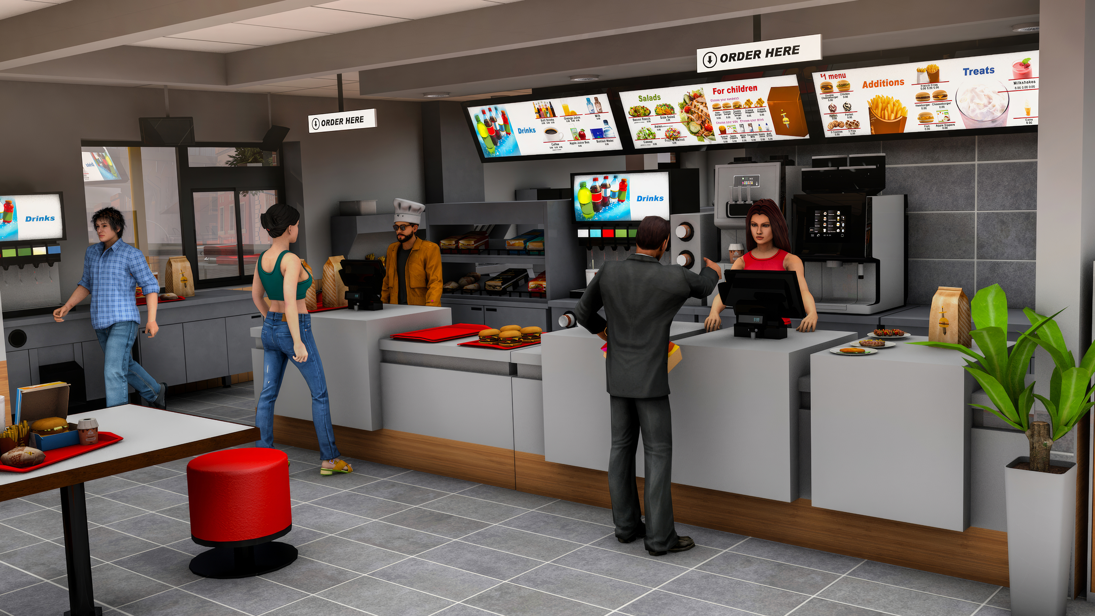 Fast Food Master 2025 PS4 — buy online and track price history — PS ...