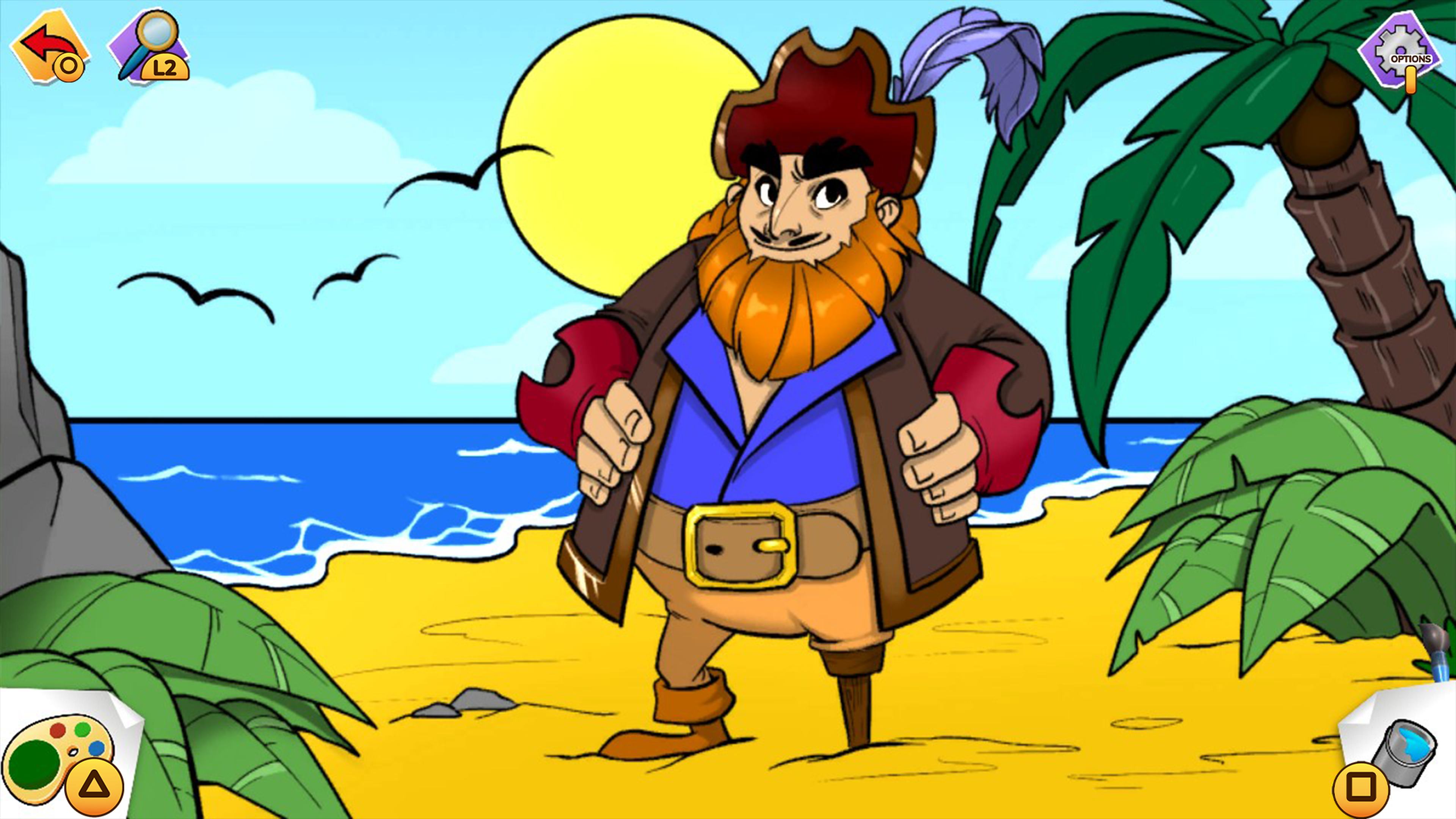 Coloring Book: Treasure Adventure PS4 — buy online and track price ...