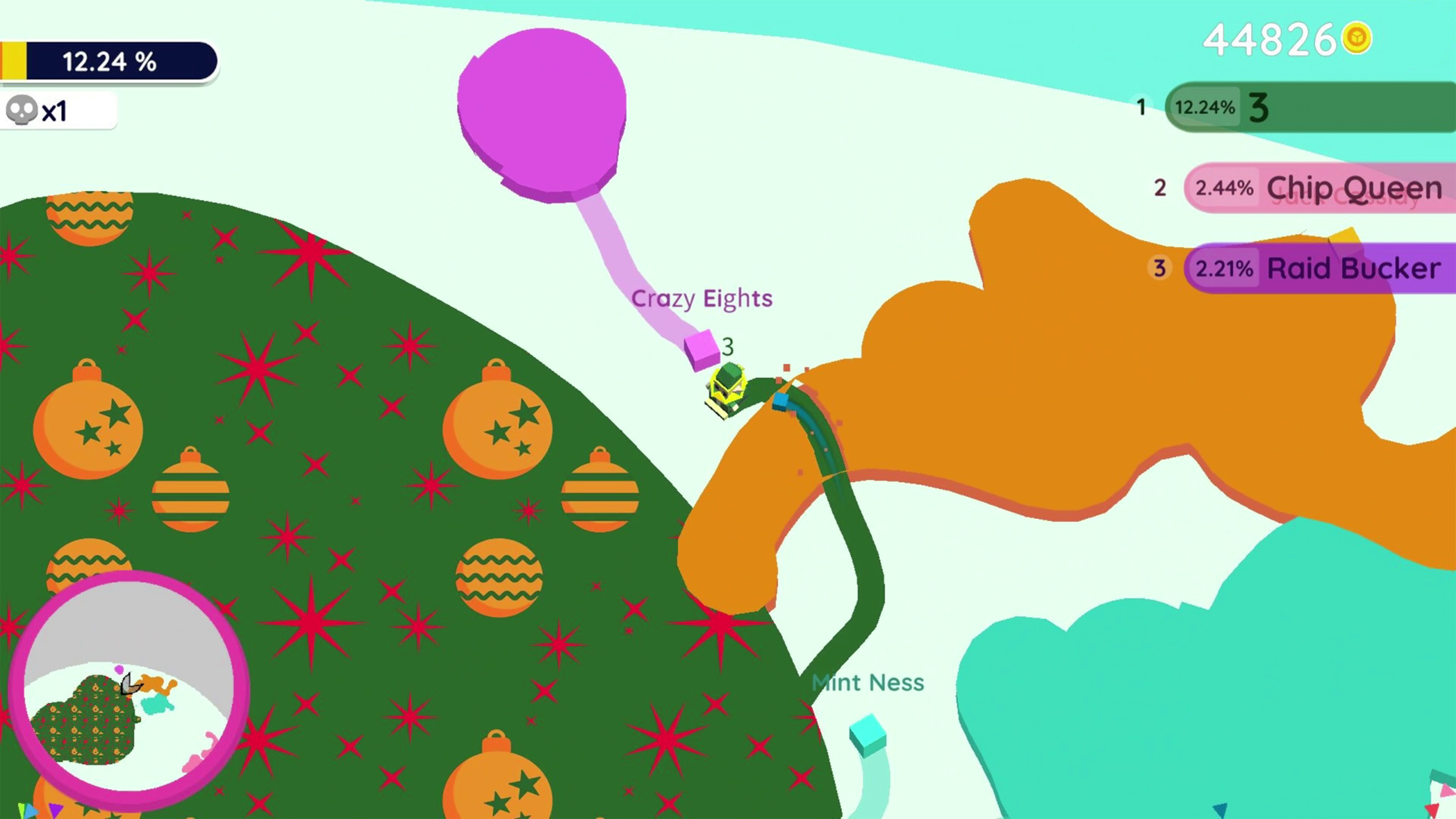 Paper io 2: Christmas DLC PS4 — buy online and track price history — PS ...