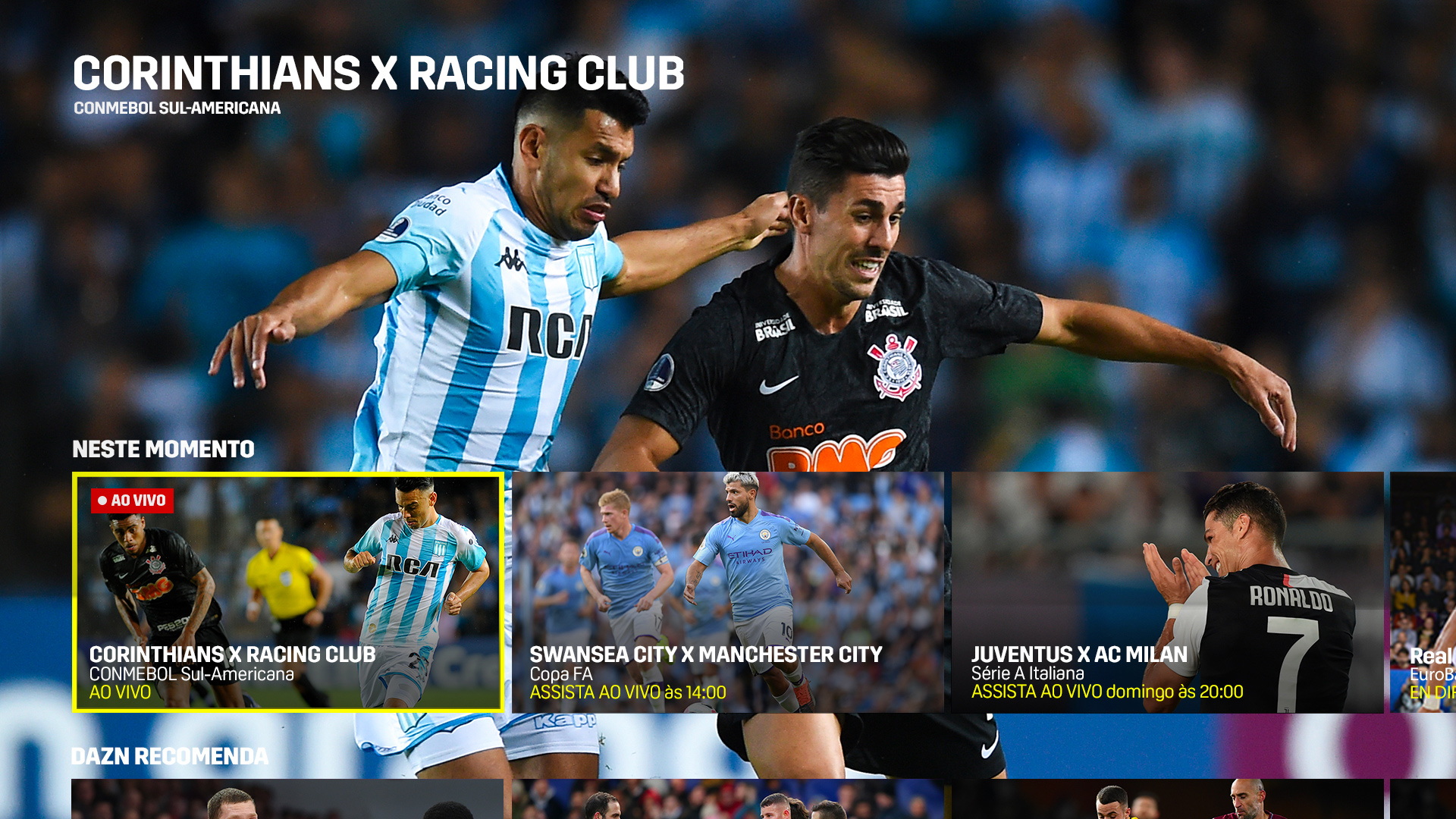 DAZN no PS4 | PlayStation™Store oficial Brasil